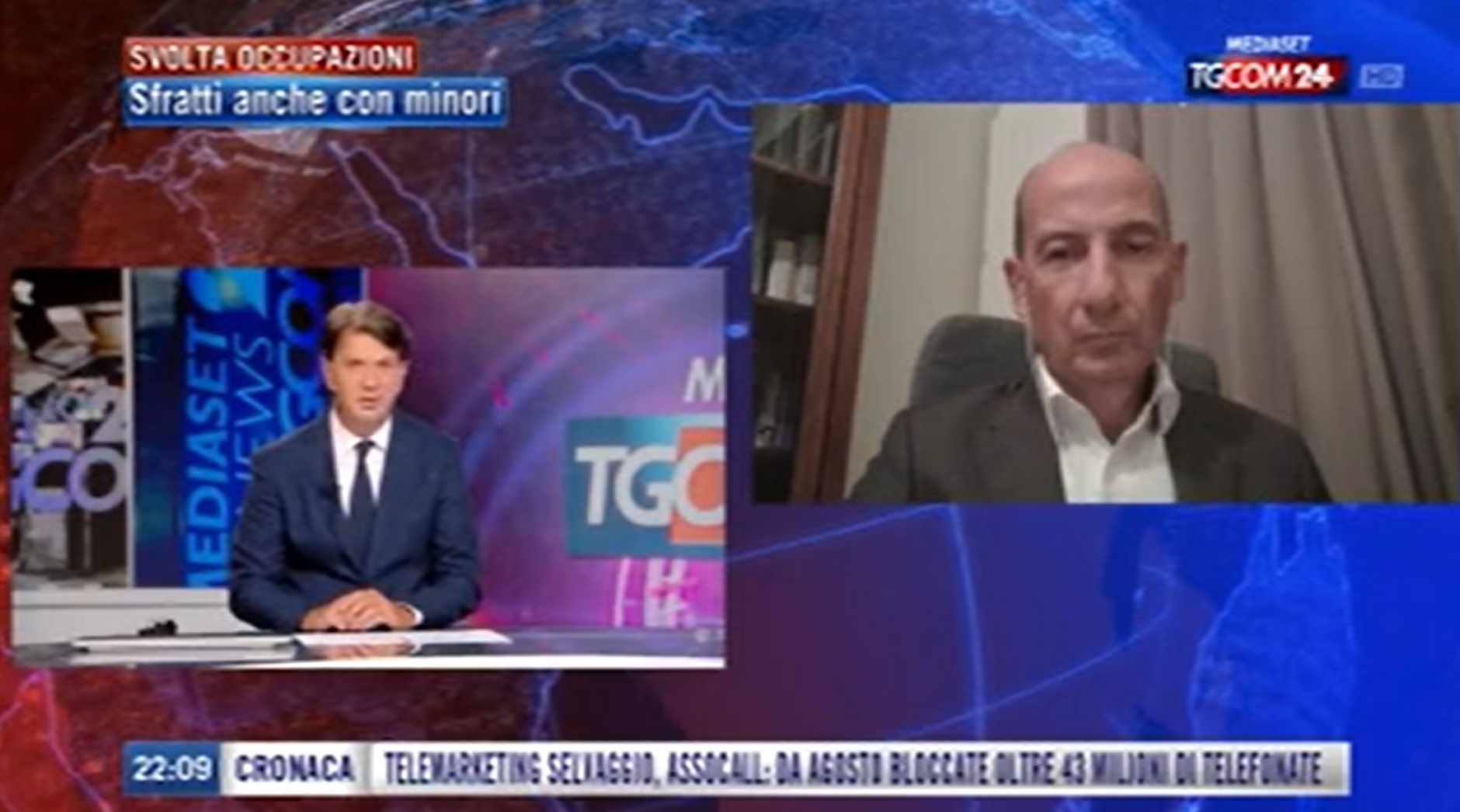 TGCOM 24 - 15.9.2025 - TGCOM 24 - Ore 22
